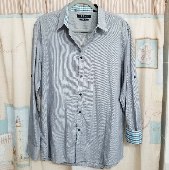 Axist | Shirts | Axist Slim Fit Long Sleeve Button Down Shirt | Poshmark